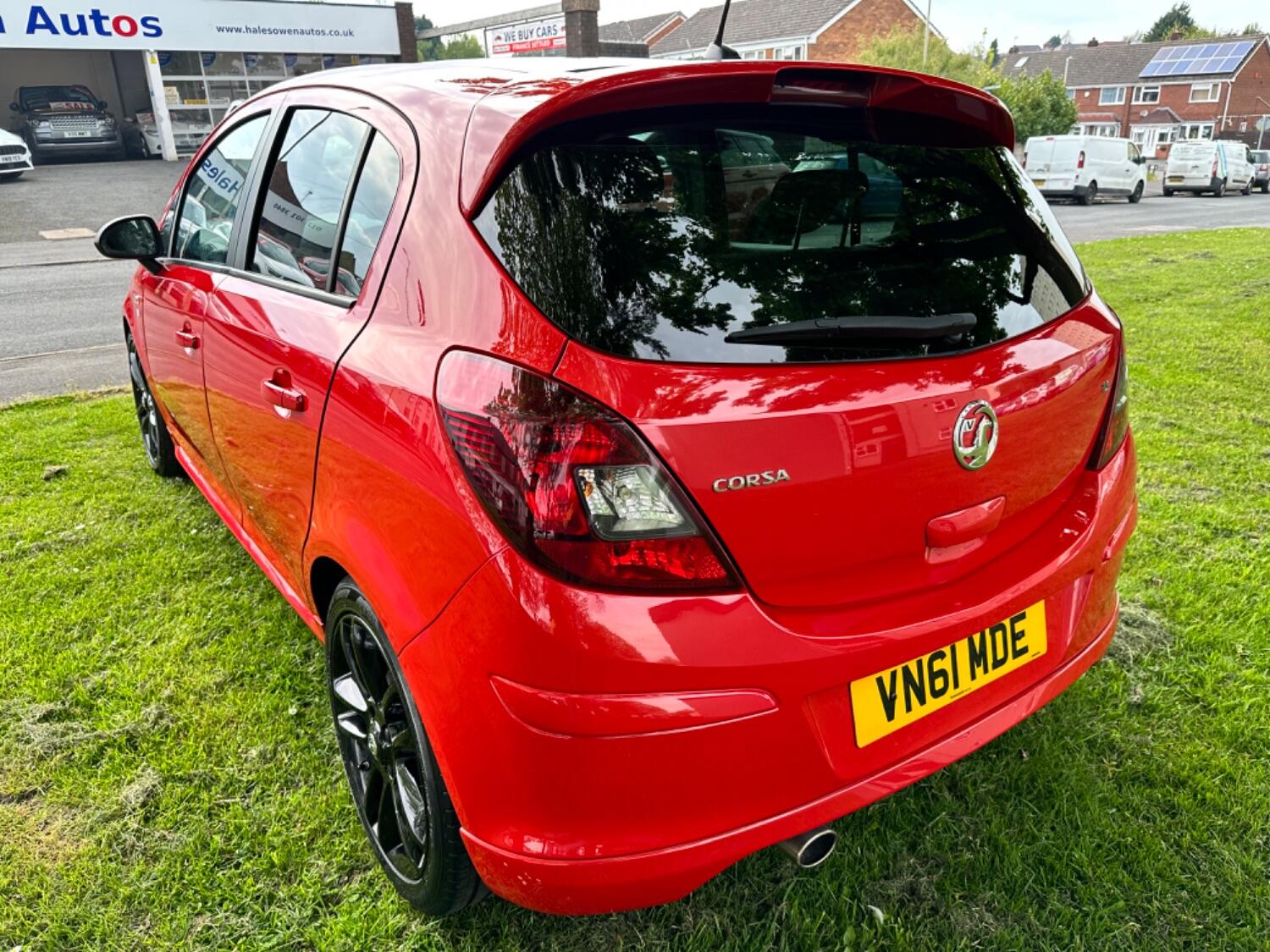 SOLD - Used VAUXHALL CORSA 2011 Red in Halesowen, West Midlands ...